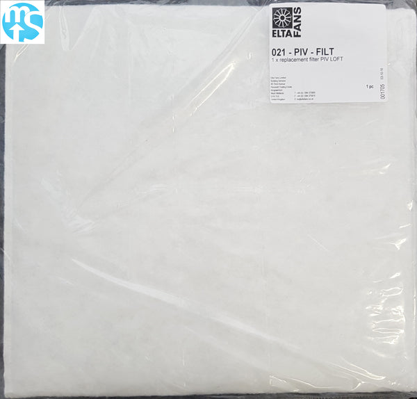 Elta / Homevent Loft Mounted PIV Replacement Filter *Fits Pre - 2020 E ...