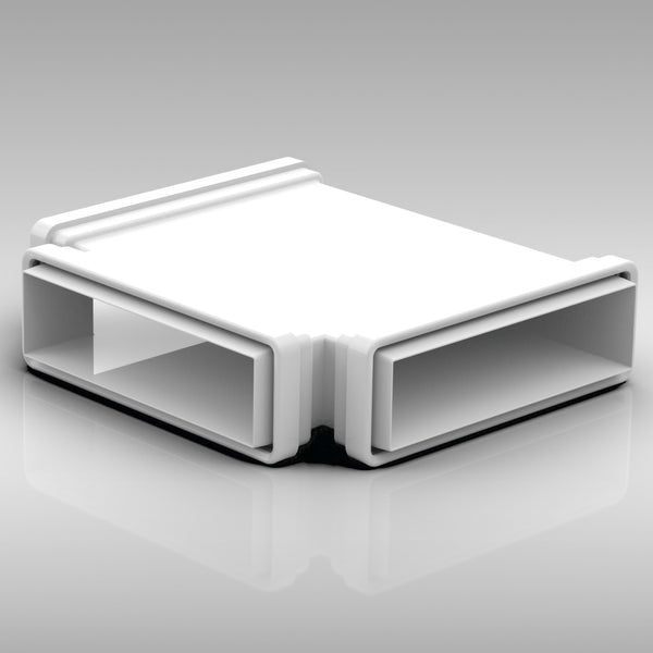 Verplas 204x60 Rectangular Self-Seal T-Piece – Mouldstop Ltd